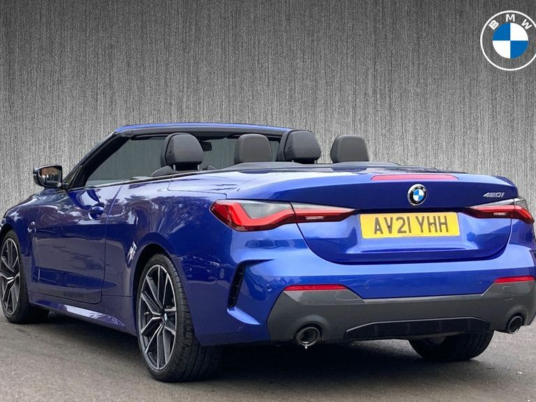 Used 2021 BMW 4 Series GJ71HWX 420i M Sport Convertible on Finance in ...
