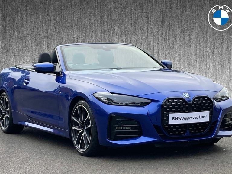 Used 2021 BMW 4 Series GJ71HWX 420i M Sport Convertible on Finance in ...