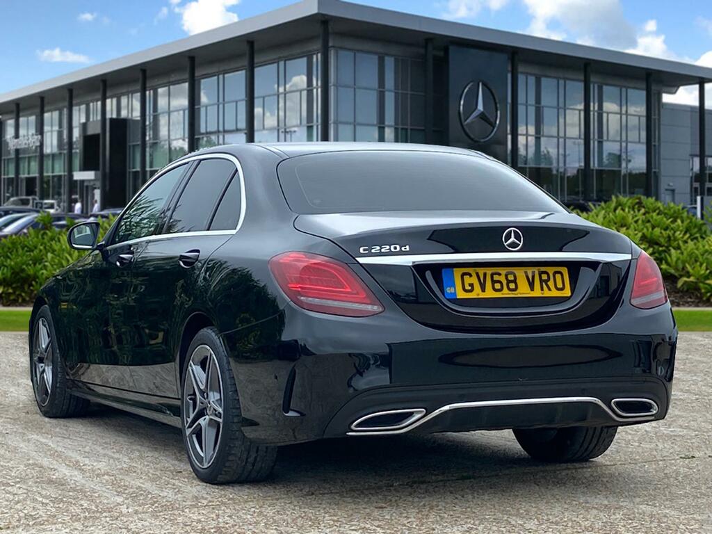 Used 2019 Mercedes-Benz C Class GV68VRO C220d AMG Line Premium 4dr 9G ...