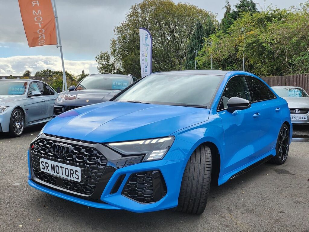 Used 2022 Audi RS3 KP72WLL AUDI RS3 SALOON RS 3 Carbon Black 400 PS S ...