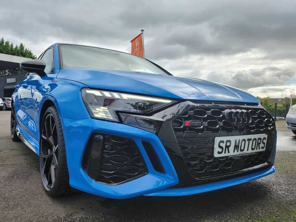 Used 2022 Audi RS3 KP72WLL AUDI RS3 SALOON RS 3 Carbon Black 400 PS S ...