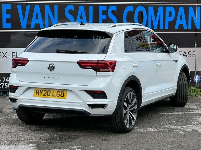 Used 2020 Volkswagen T-Roc PL69XHZ R-LINE TSI EVO DSG on Finance in ...