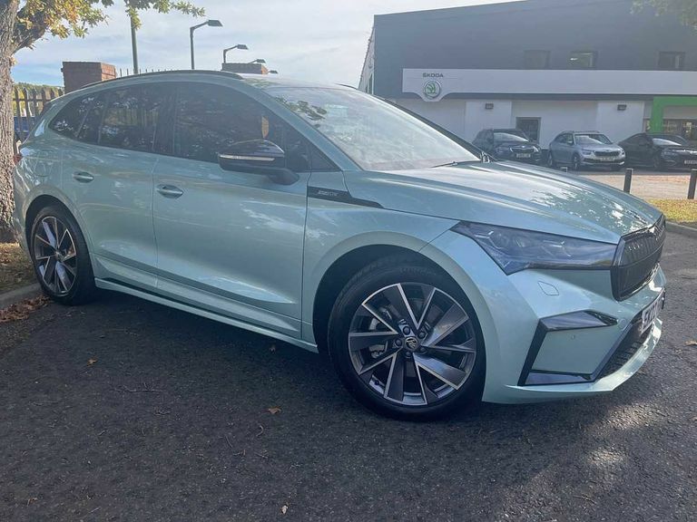 Used 2022 Skoda ENYAQ WK22MGO iV E (265ps) 80X Sportline 82 Kwh AWD on ...