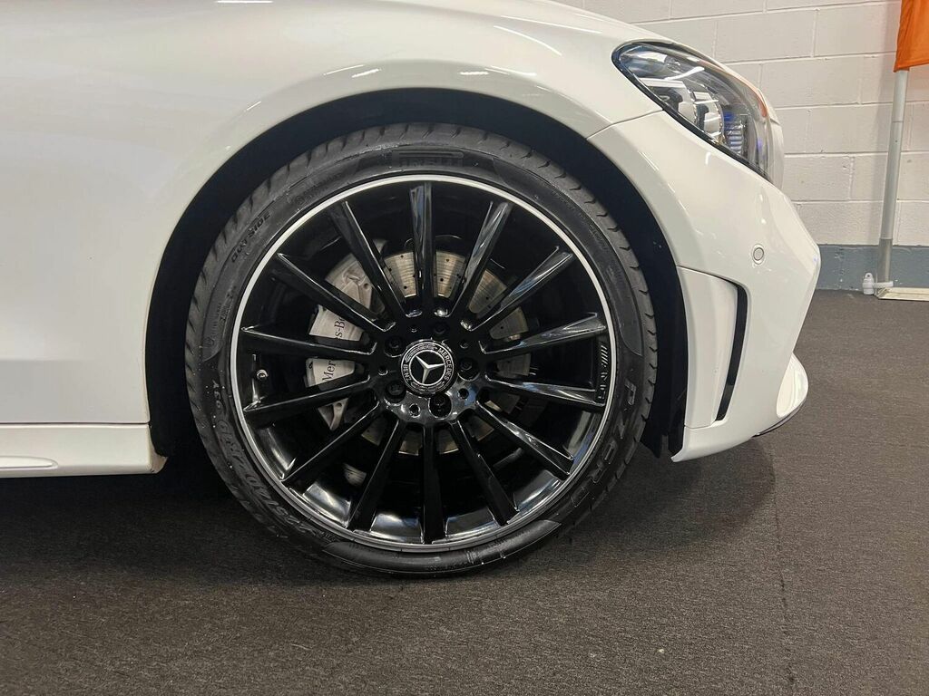 Used 2021 Mercedes-Benz C Class YM21GWD Saloon 2.0 C220d AMG Line Night ...