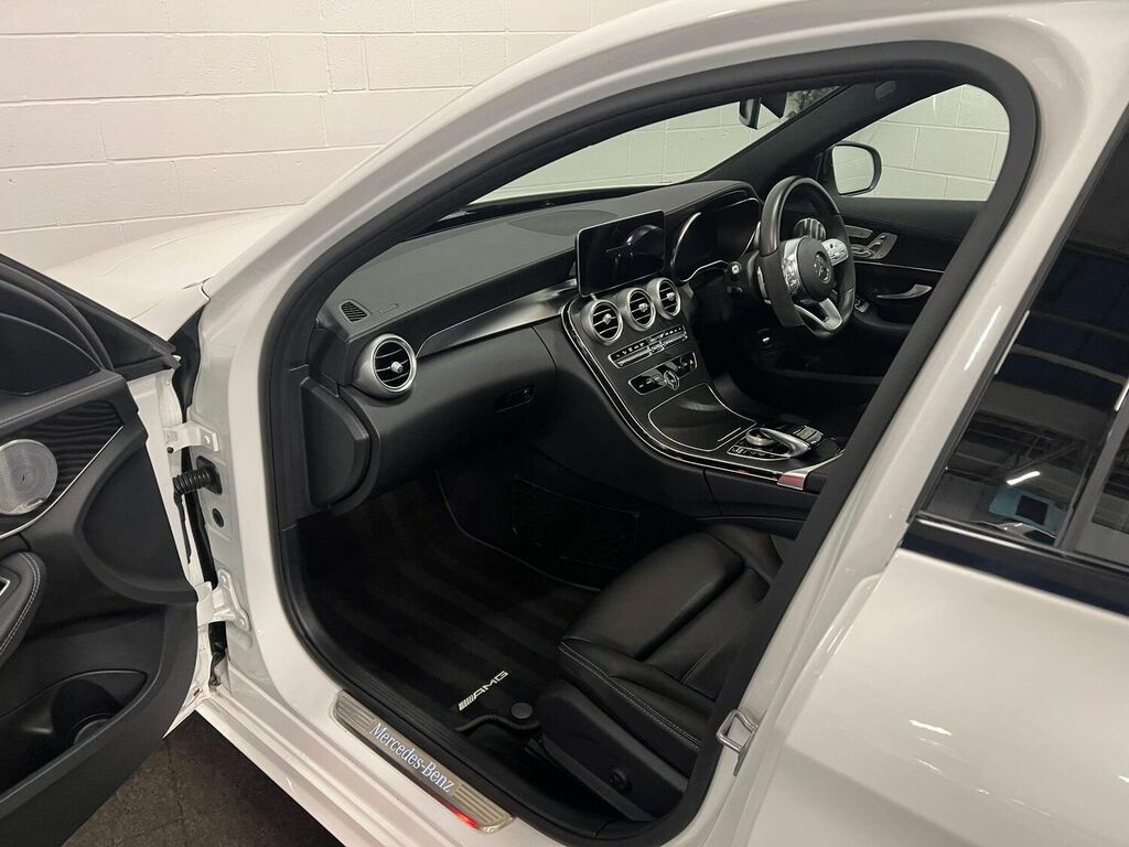 Used 2021 Mercedes-Benz C Class YM21GWD Saloon 2.0 C220d AMG Line Night ...