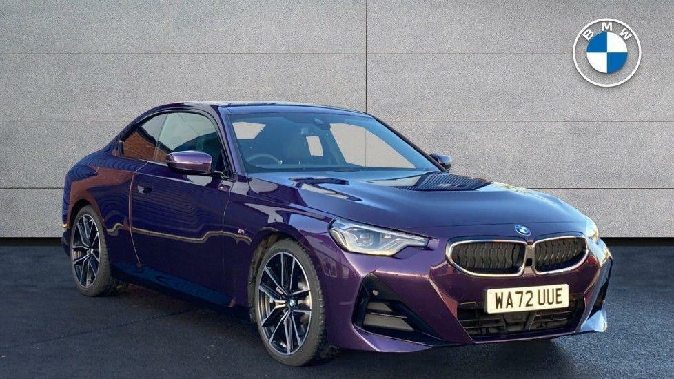 Used 2022 BMW 2 Series WA72TZH 230i M Sport 2dr Step Auto on Finance in ...