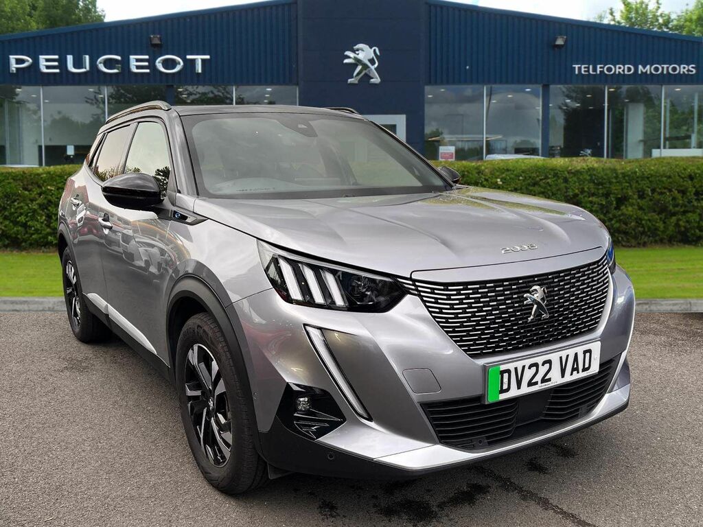 Used 2022 Peugeot e-2008 SH72XMG 100kW GT 50kWh 5dr Auto on Finance in Clydebank £839 per month ...