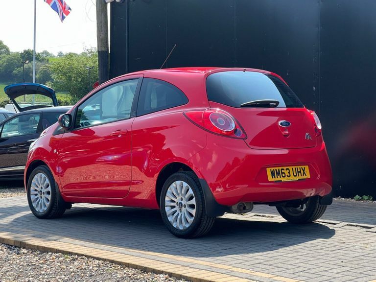 Used 2014 Ford KA FL64WVO 1.2 Zetec Hatchback 3dr Petrol Manual Euro 5 ...