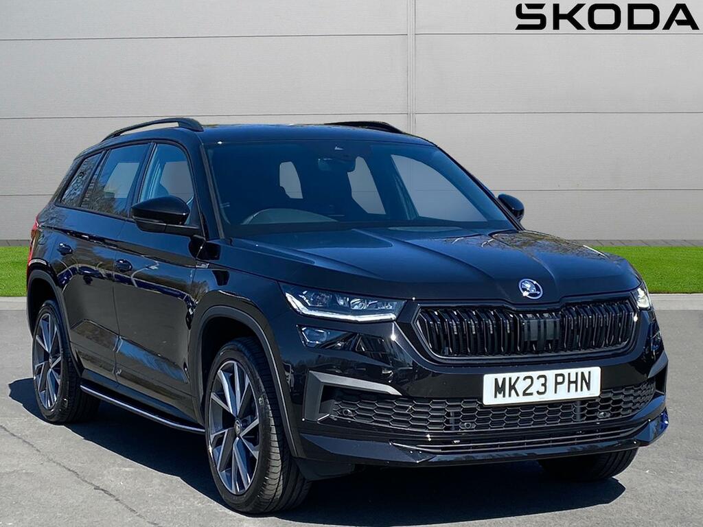 Used 2023 Skoda Kodiaq WJ23OED 2.0 TDI Laurin + Klement 4X4 5dr DSG [7 ...