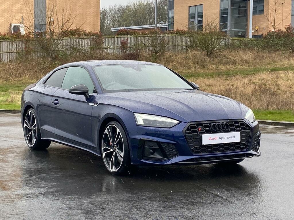 Used 2022 Audi A5 AE72WZZ AUDI S5 Coup- Black Edition TDI 341 PS tiptronic on Finance in ...