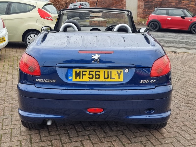 Used 2006 Peugeot 206 MF56ULY ALLURE COUPE CABRIOLET on Finance in ...